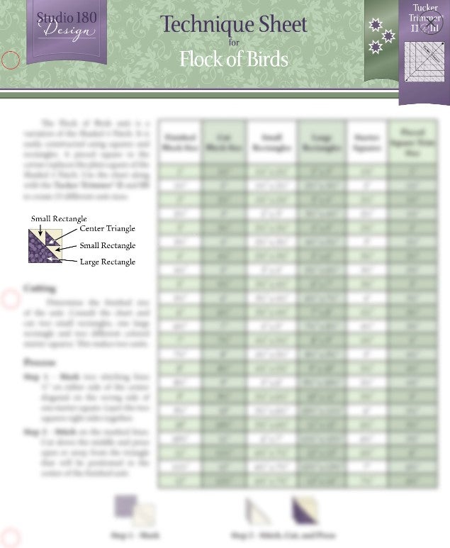 Studio 180 - Flock of Birds - DTEC39a- Tucker Trimmer II and III ...